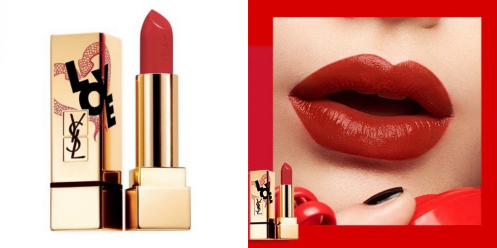 别再说不懂要送什么！YSL推出4个情人节限定色号，包装上还有小巧思！