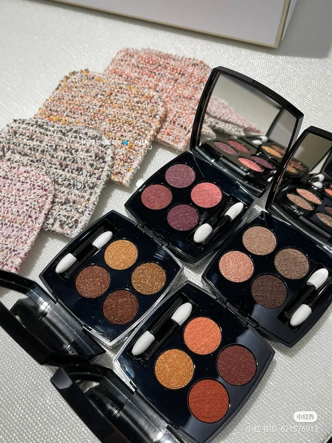 9月最美眼影！2022年「Chanel编织眼影」换上经典高定毛呢、全球限量创作！马来西亚已开卖！