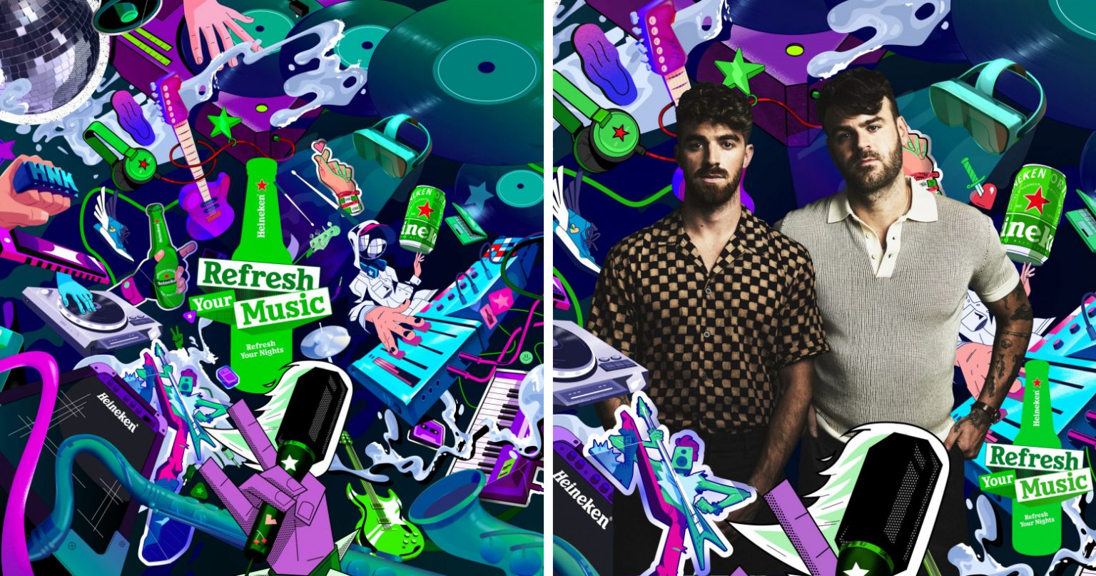 电音迷嗨起来！The Chainsmokers 12月9日来马演出，携手Heineken® Refresh event于云顶世界开启狂欢音乐派对！