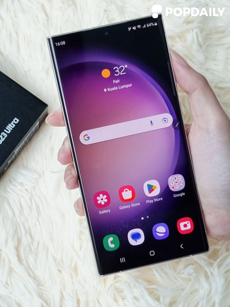 【波波开箱】Samsung Galaxy S23 Ultra震撼全世界！极简柔和的「昙花白」，握在手上的质感好得没话说！ - PopDaily 波波黛莉的异想世界 - 马来西亚