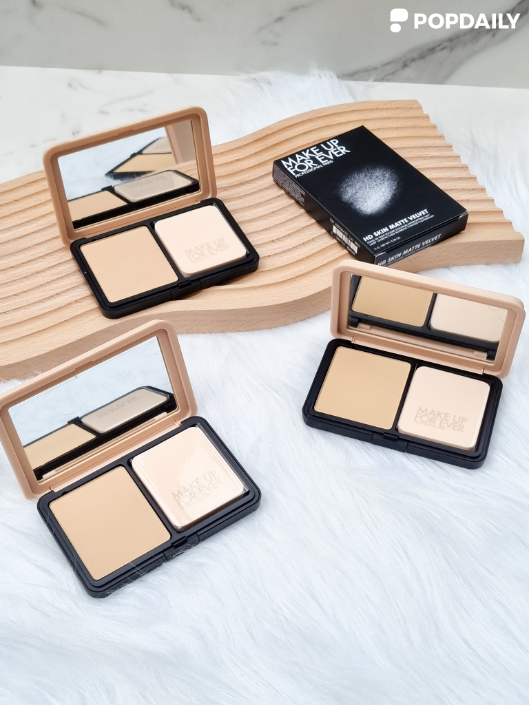 MAKE UP FOR EVER 全新升级版「HD Skin Powder Foundation」！一秒柔焦隐藏毛孔、带走脸上油光的补妆神器 ...